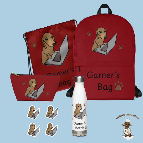 Oliver's Gaming Back to School Bundle - 5-Piece Complete Set – Ineffable Illustrations